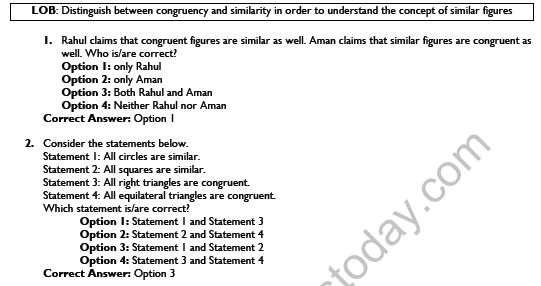 CBSE Class 10 Mathematics Triangles Worksheet Set E CBSE Class 10 Mathematics Triangles Worksheet Set E